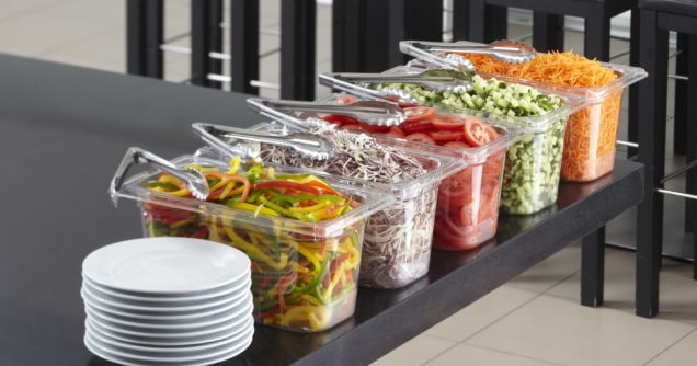 Customized salad bars with the Robot-Coupe CL52 - Foodservice ...