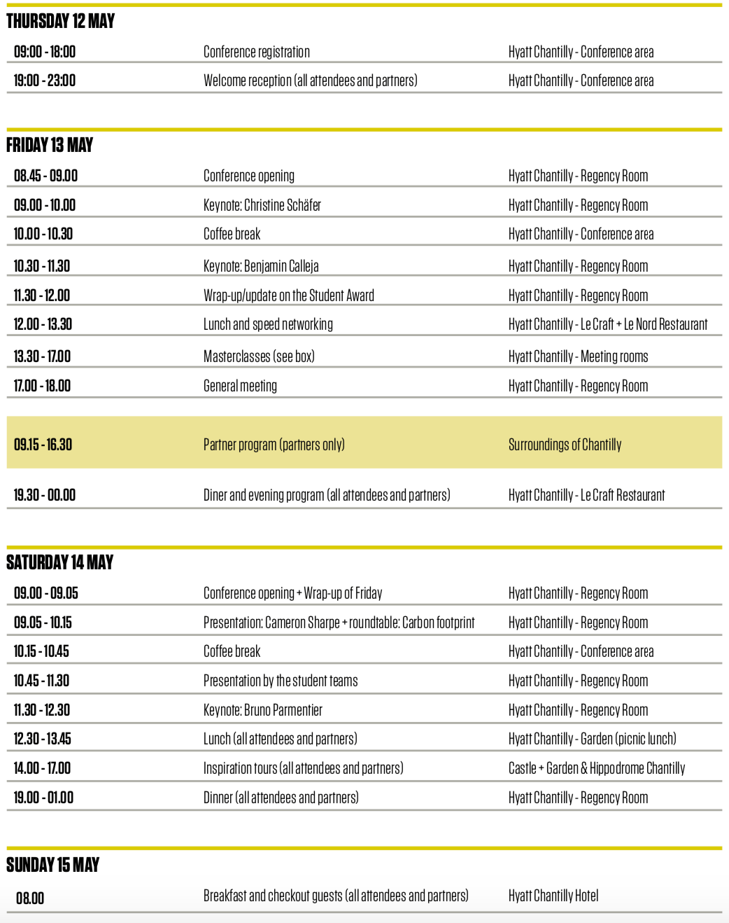 FCSI EAME 2022 Conference: the program - Foodservice Consultants ...