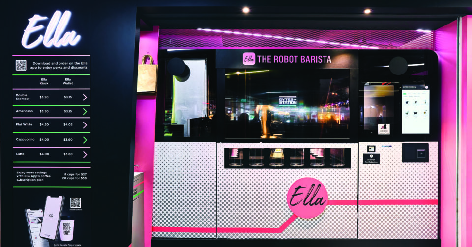 Ella the robot barista: are robotics the future of F&B? - Foodservice ...